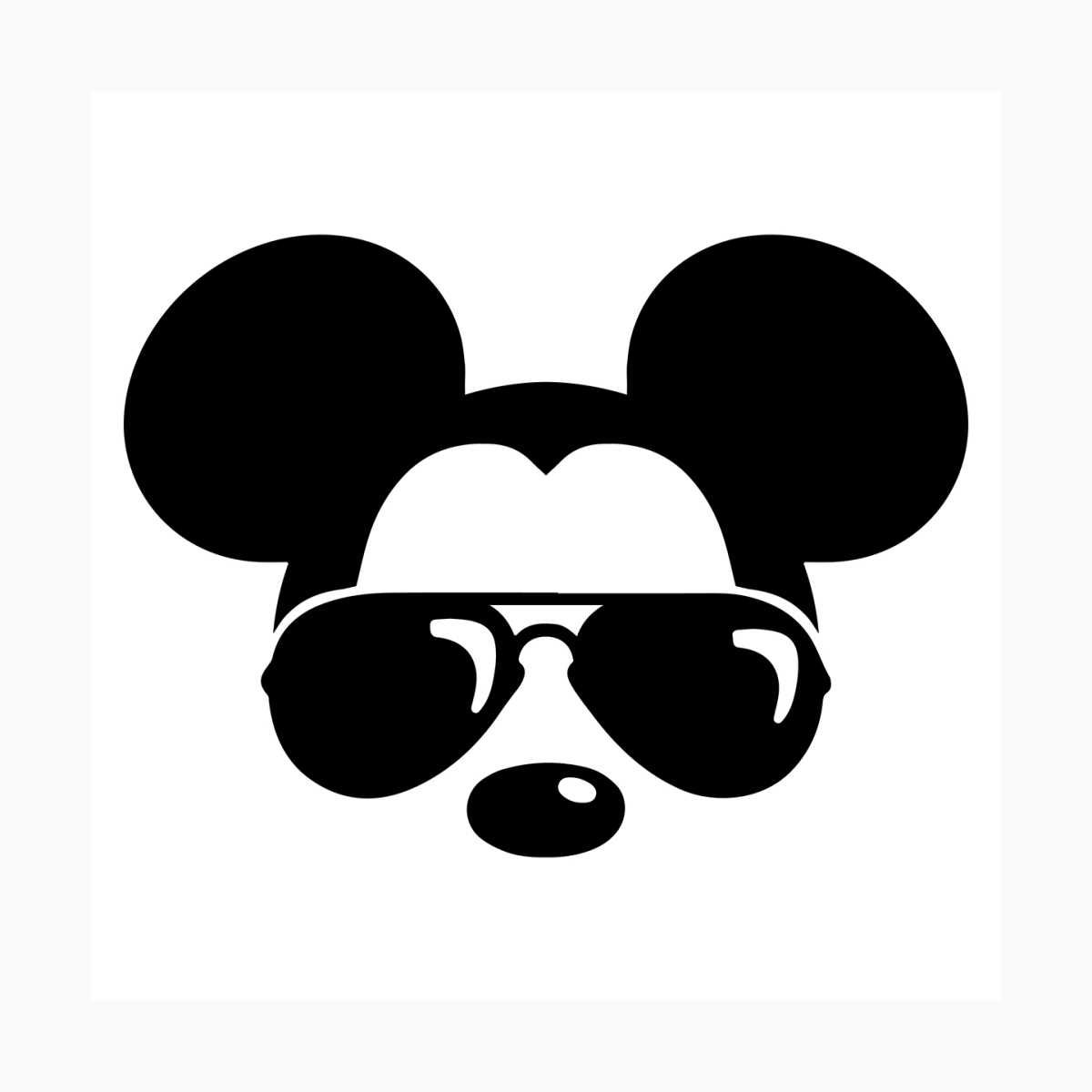 Mickey Mouse Sunglasses Svg, Disney Svg, Mickey Svg, Mickey - Inspire ...