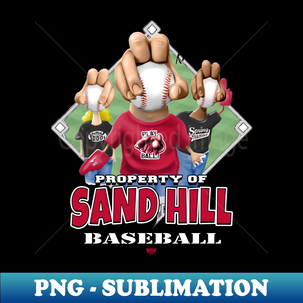 Knucklehead for Sand Hill Baseball - PNG Transparent Digital - Inspire ...