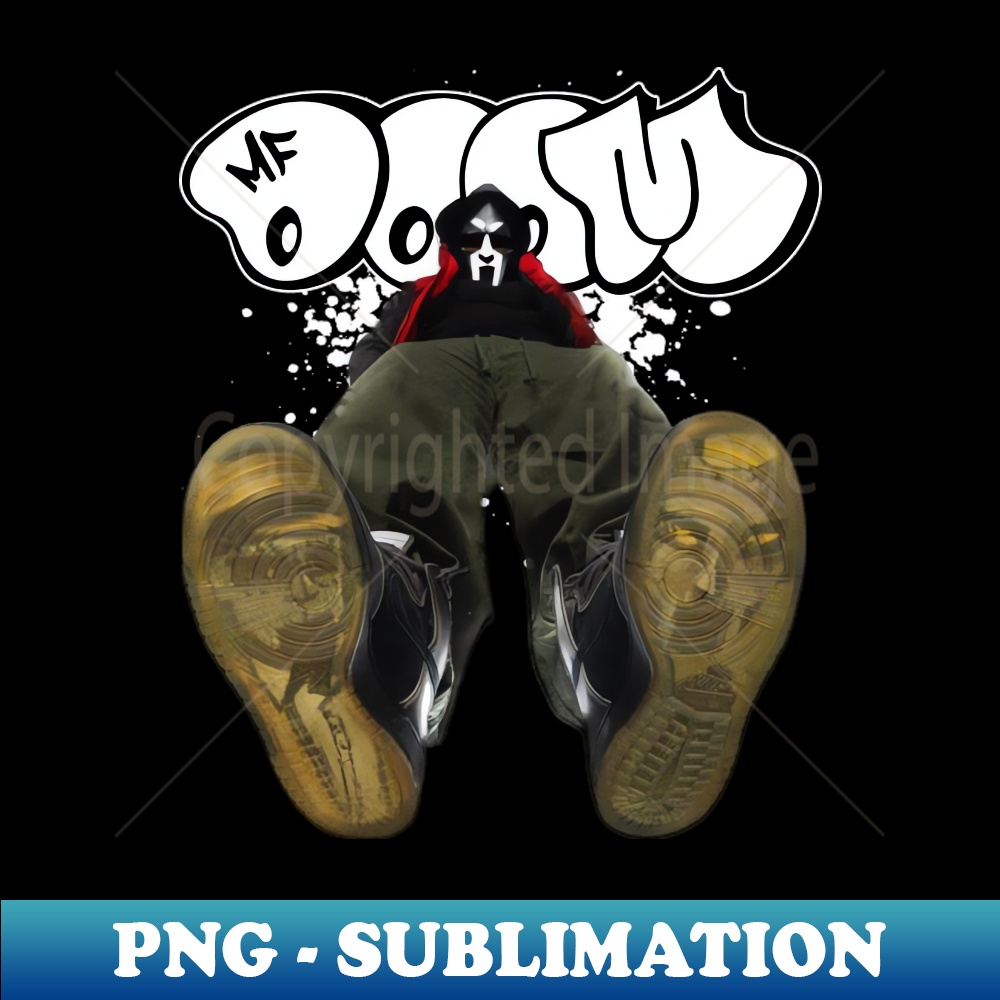 MF DOOM - Artistic Sublimation Digital File - Transform Your | Inspire Uplift