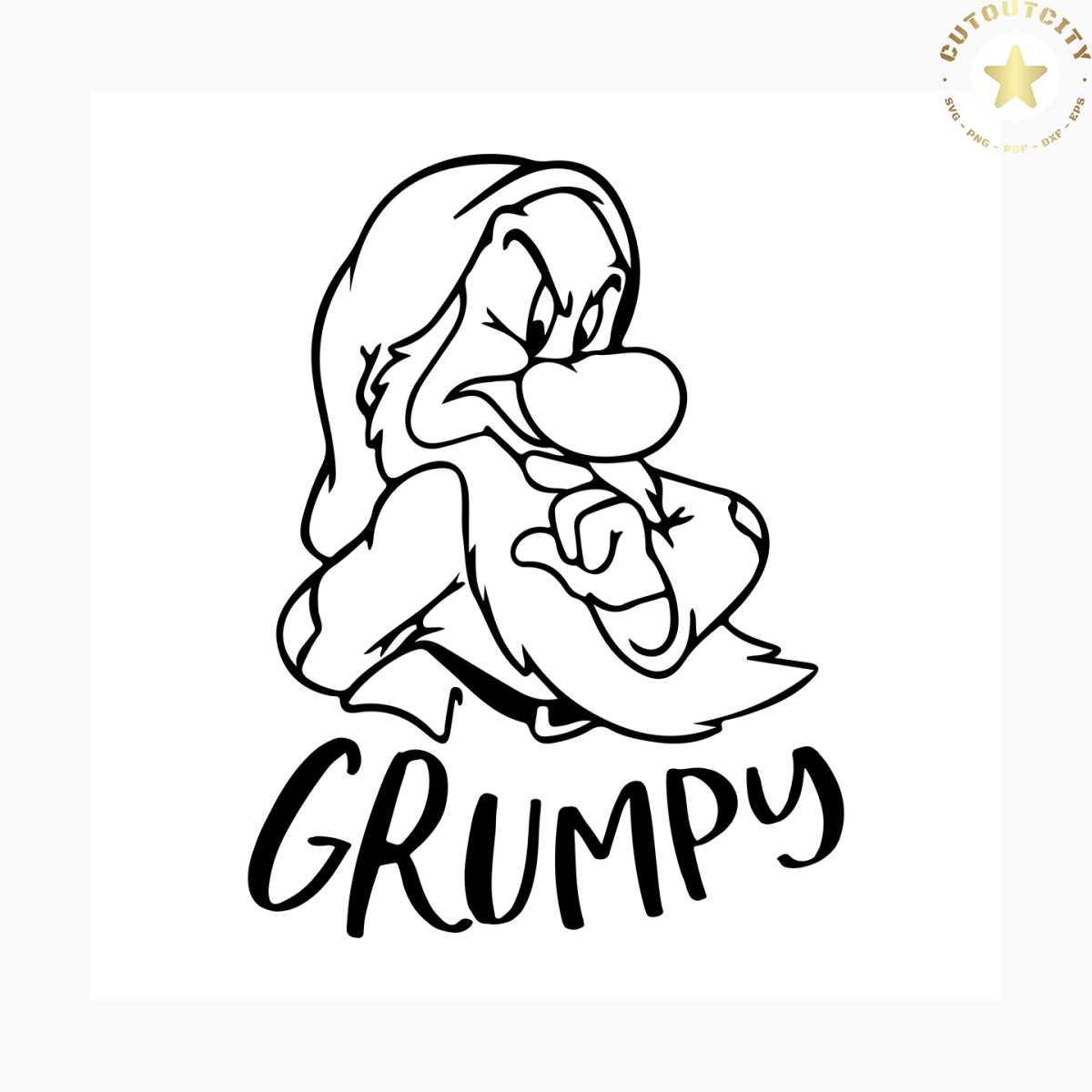 Grumpy svg free, trending svg, disney svg, snow white and th - Inspire Uplift