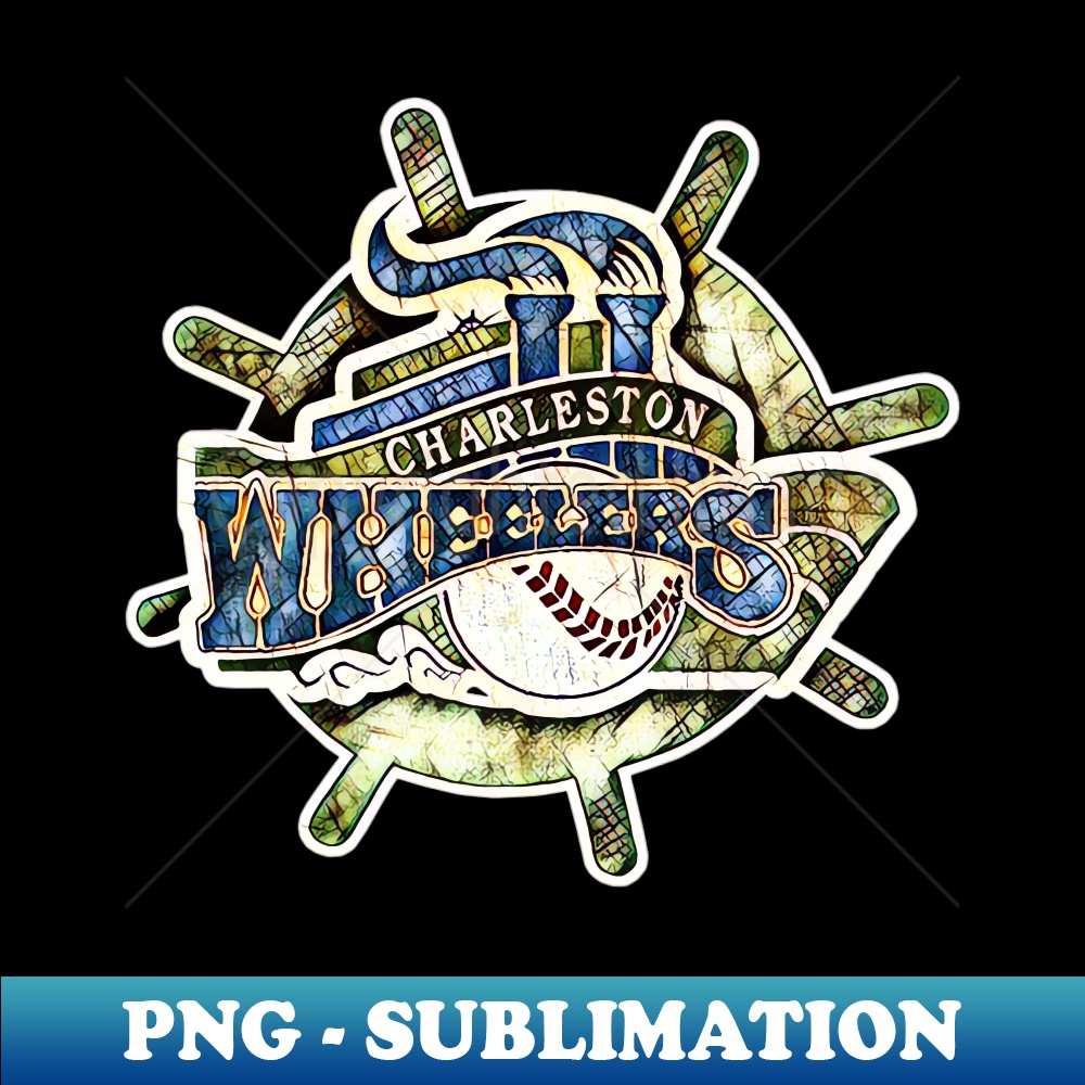 Charleston Wheelers Baseball - PNG Sublimation Digital Downl | Inspire ...