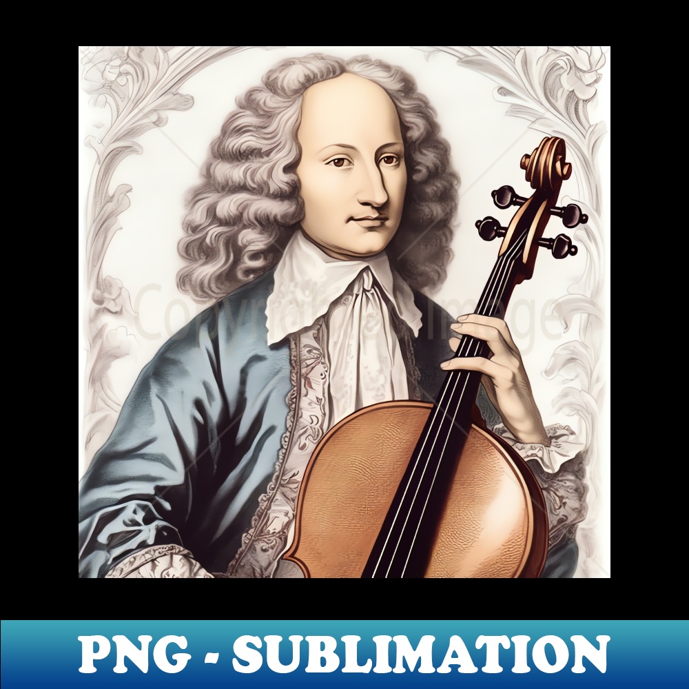Antonio Vivaldi music - PNG Sublimation Digital Download - S | Inspire ...