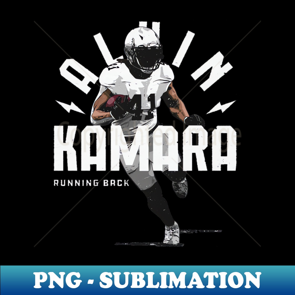 Alvin Kamara New Orleans Arc - Sublimation-Ready PNG File - - Inspire ...