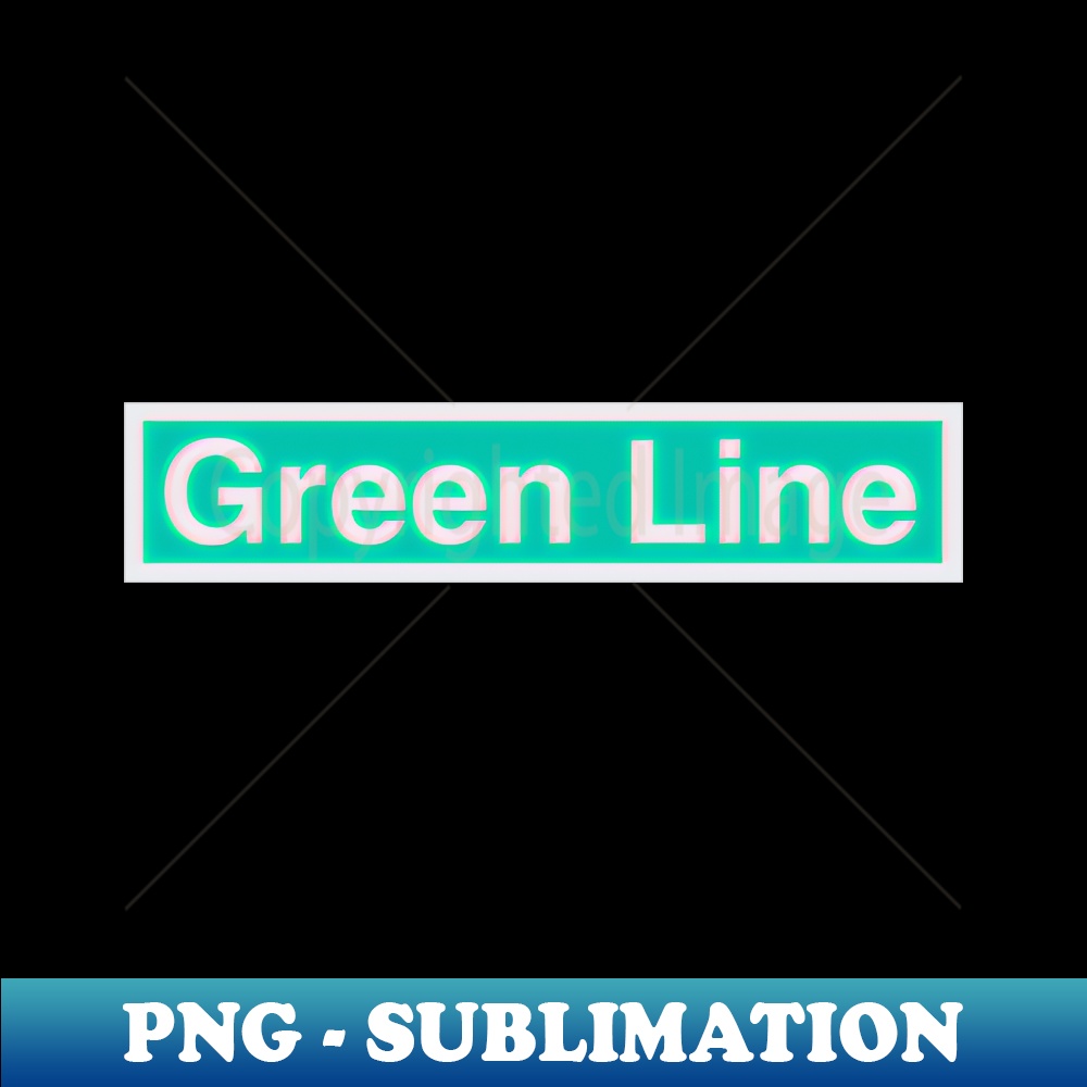 Green Line - Stylish Sublimation Digital Download - Bold & E | Inspire ...