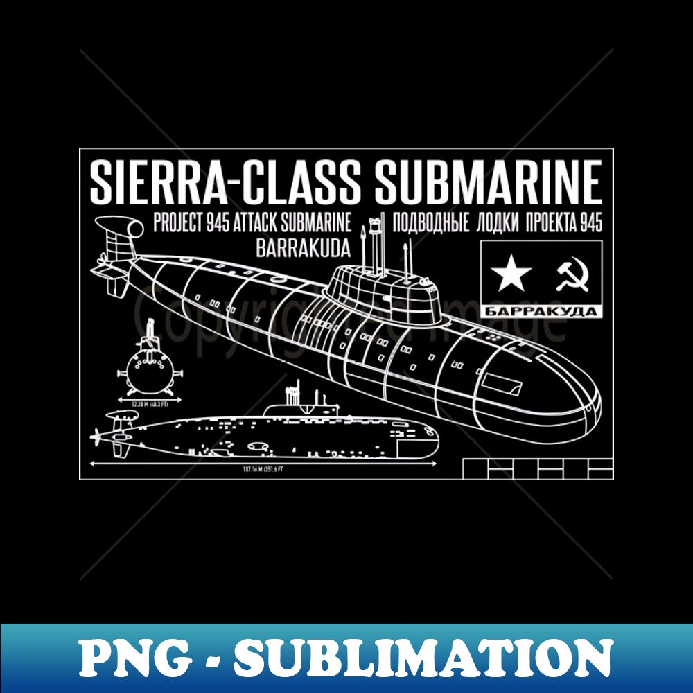 Russian Sierra Class Submarine Project 945 Blueprints Diagra | Inspire ...