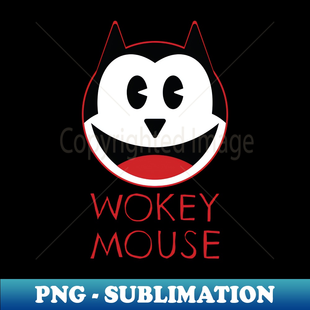 Wokey Mouse anti woke meme - Retro PNG Sublimation Digital D | Inspire ...