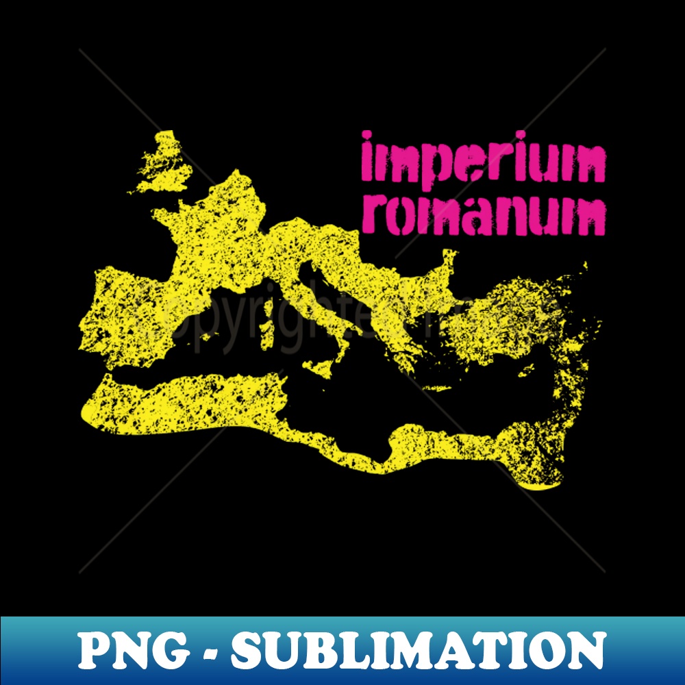 Roman Empire Map Imperium Romanum 80s vintage colors - Signa | Inspire ...