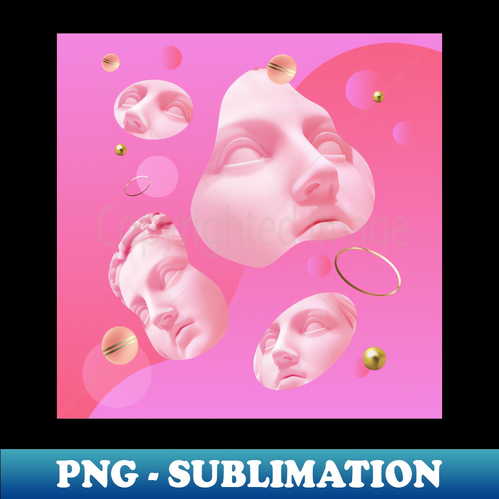 Pink Girl - Artistic Sublimation Digital File - Unleash Your - Inspire ...