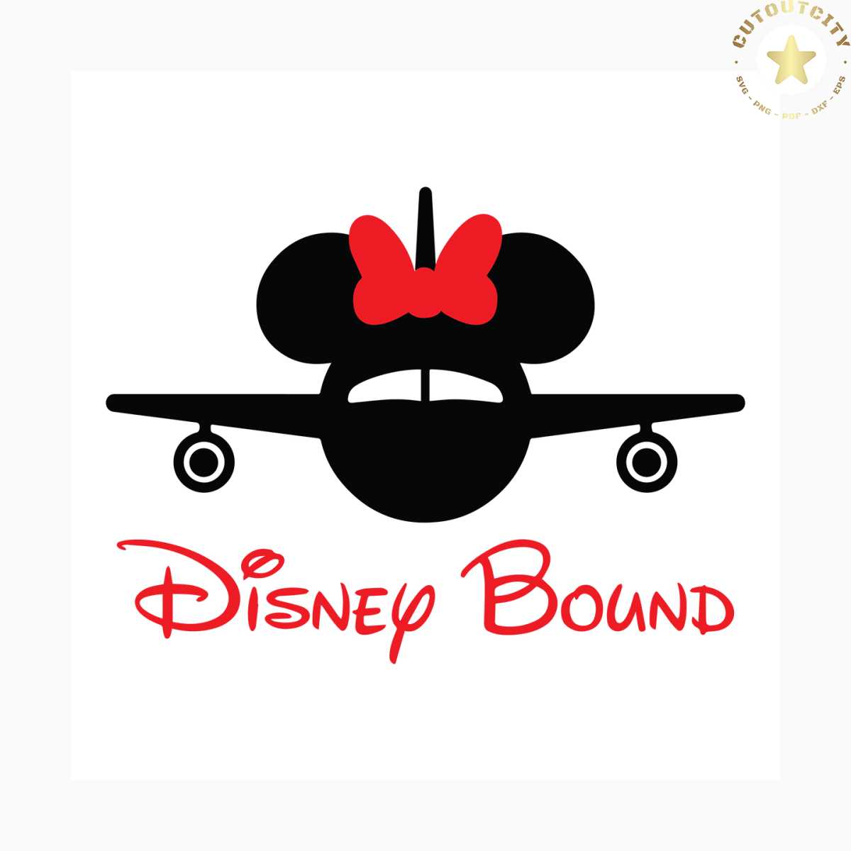 Disney Bound Plane Minnie Svg, Disney Svg, Disney Bound Svg, | Inspire ...