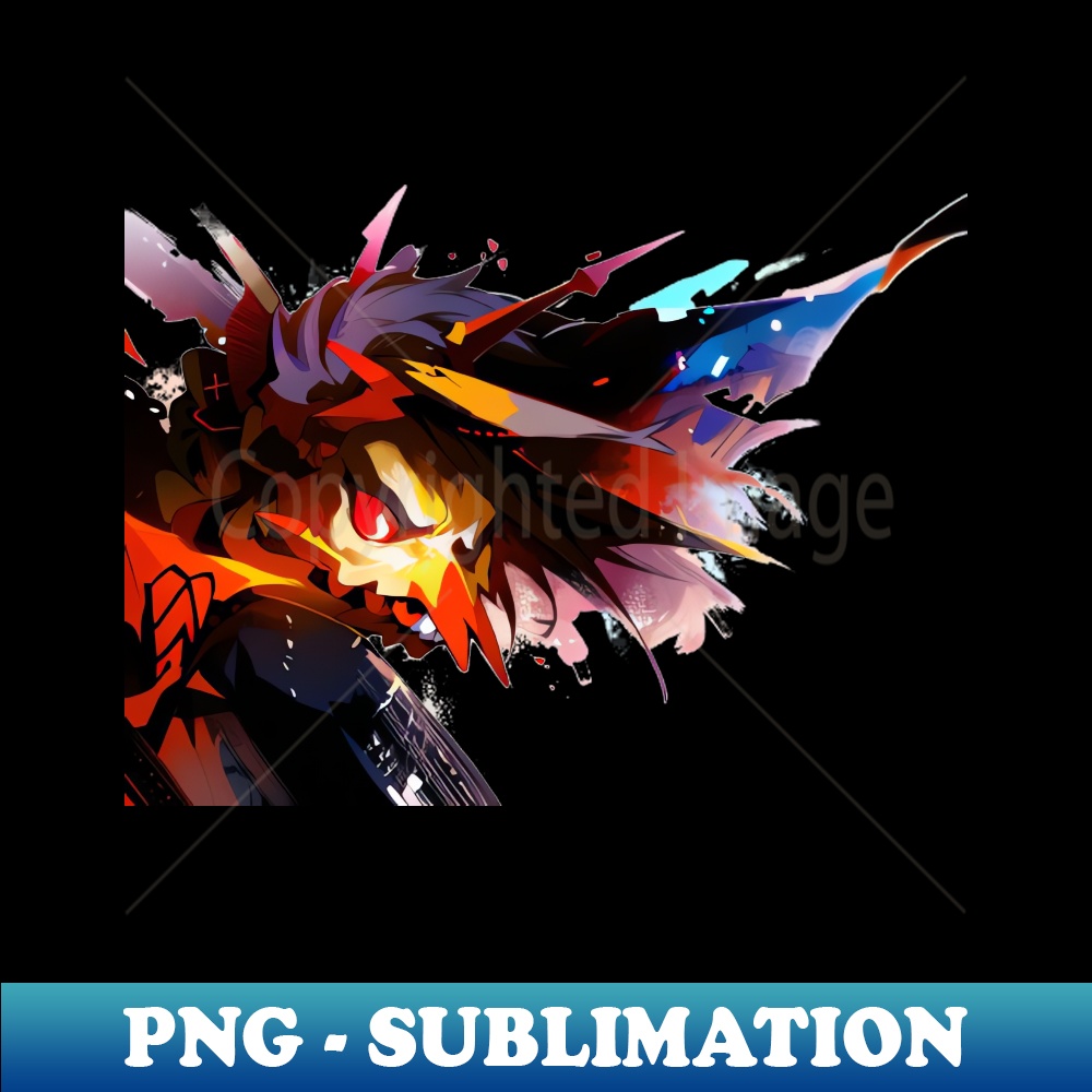 Yellow Goblin Right Demon Wing - Sublimation-Ready PNG File | Inspire ...