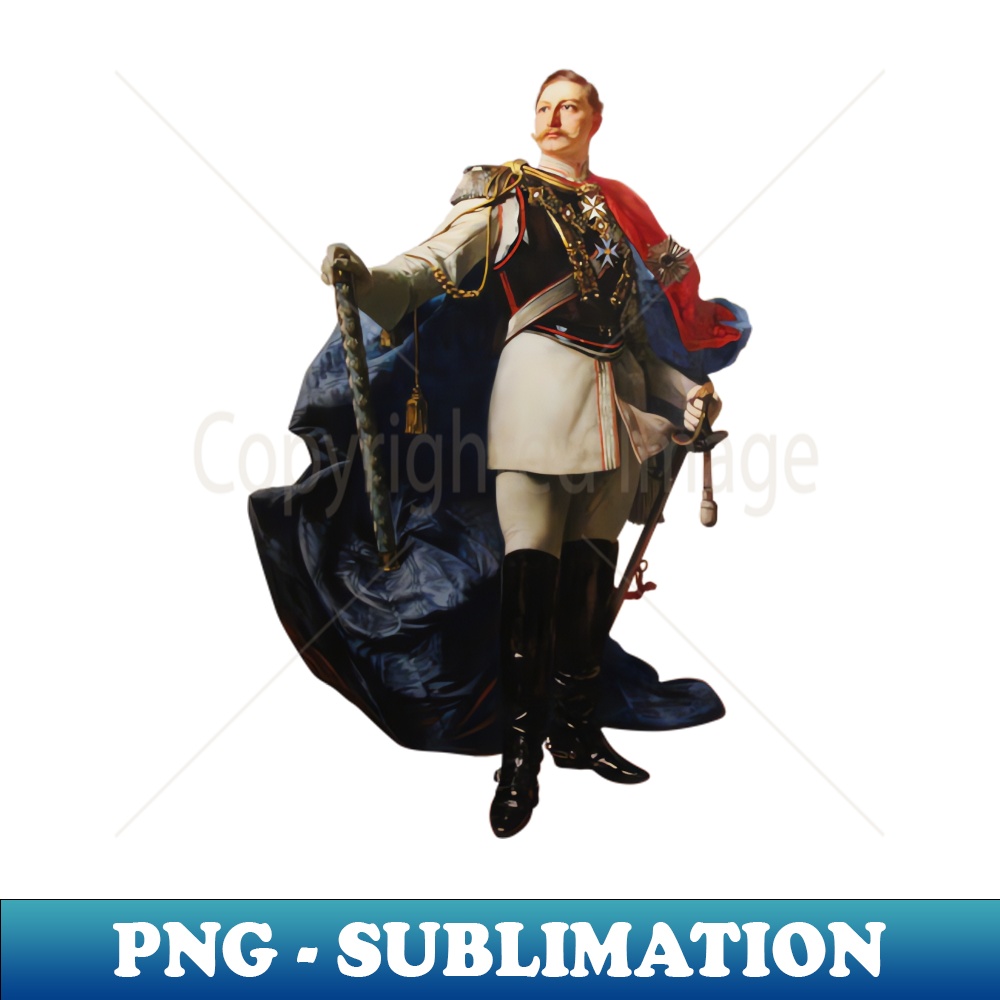 Kaiser Wilhelm II - Max Koner - PNG Transparent Sublimation | Inspire ...