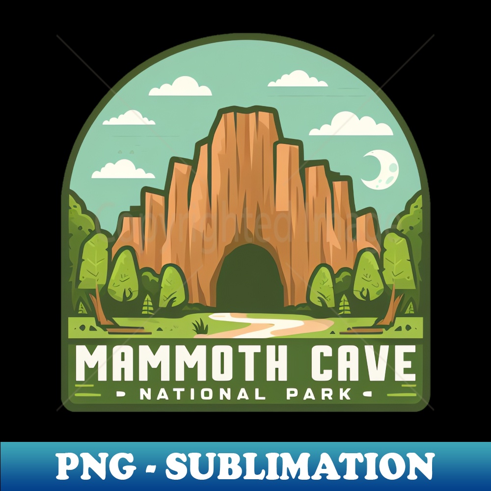 Mammoth Cave National Park - Sublimation-Ready PNG File - Bo - Inspire ...