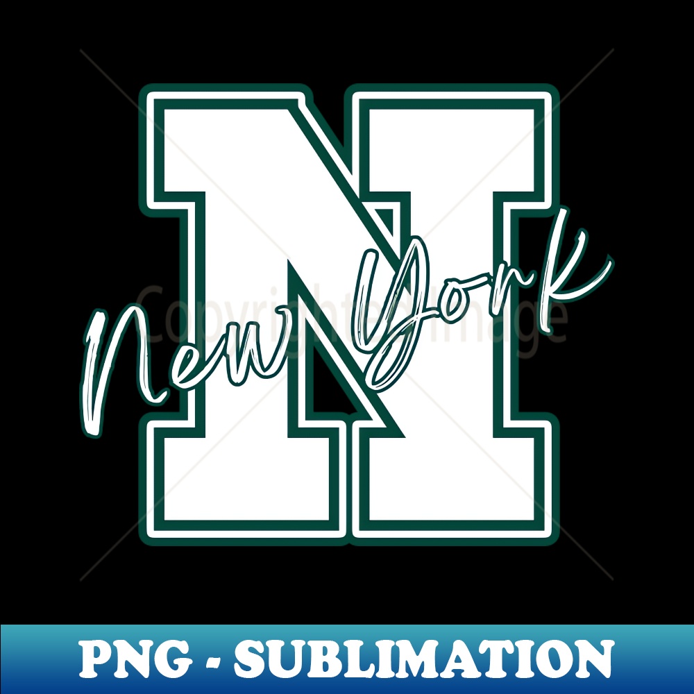 New York Football Jets Vintage Style - Signature Sublimation | Inspire ...