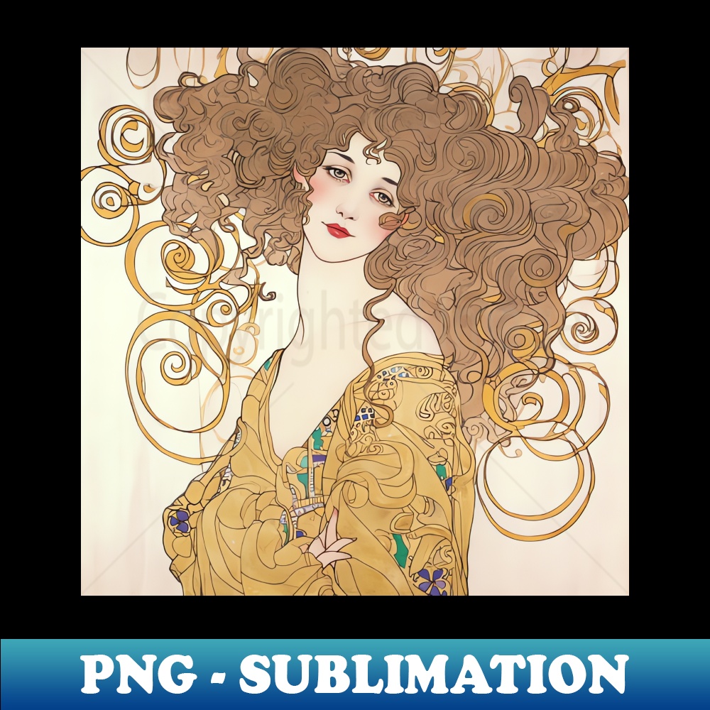 Gustav Klimt drawing - Aesthetic Sublimation Digital File - - Inspire ...