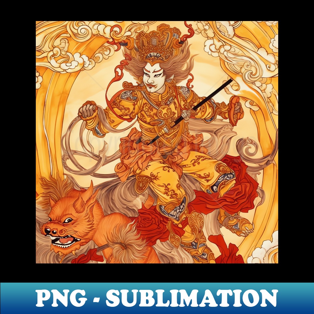 Sun Wukong - PNG Transparent Sublimation Design - Unleash Yo | Inspire ...