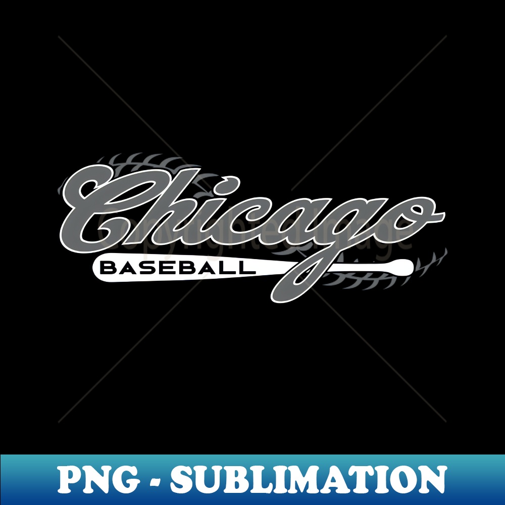 Chicago Baseball Team - High-Resolution PNG Sublimation File - Inspire ...