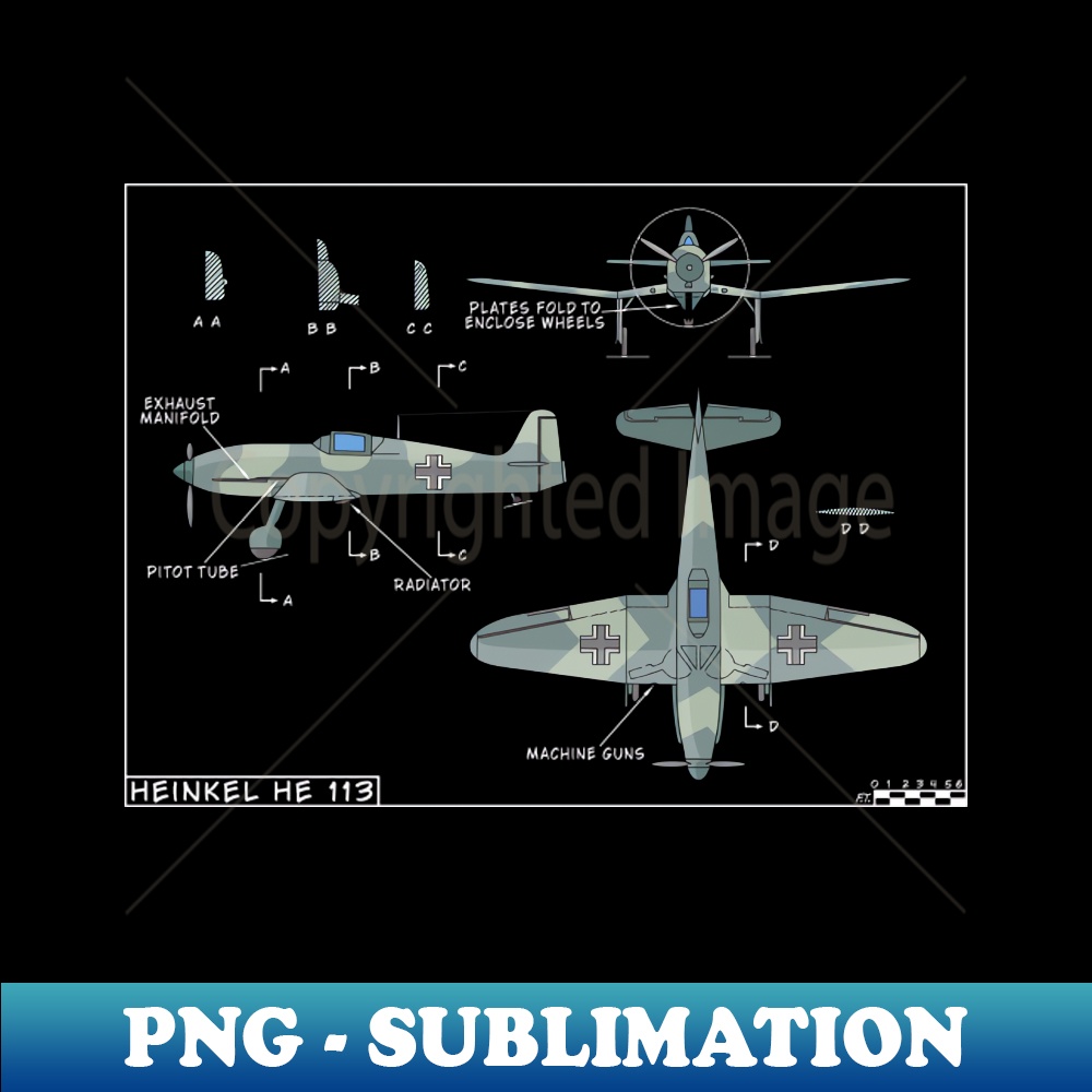 Heinkel He 113 German WW2 Fake Propaganda Fighter Aircraft D | Inspire ...