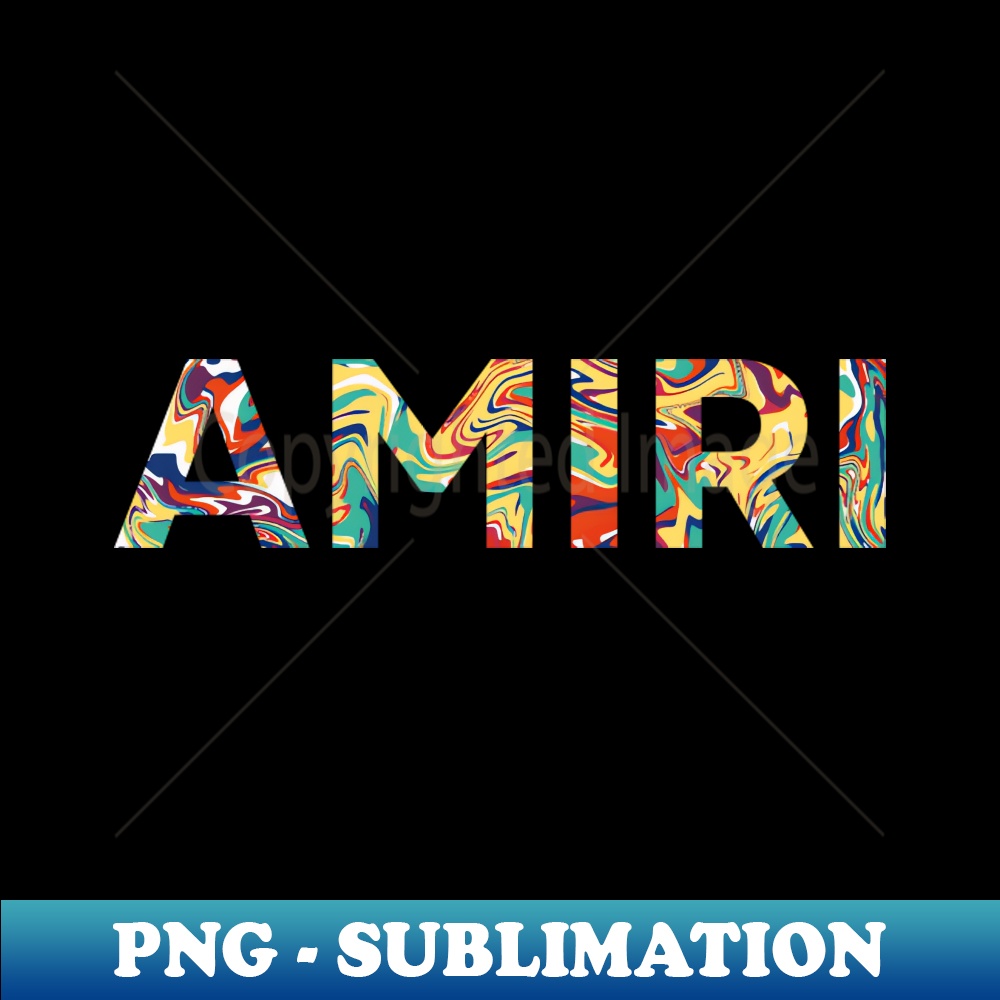 Amiri - Digital Sublimation Download File - Bold & Eye-catch | Inspire ...