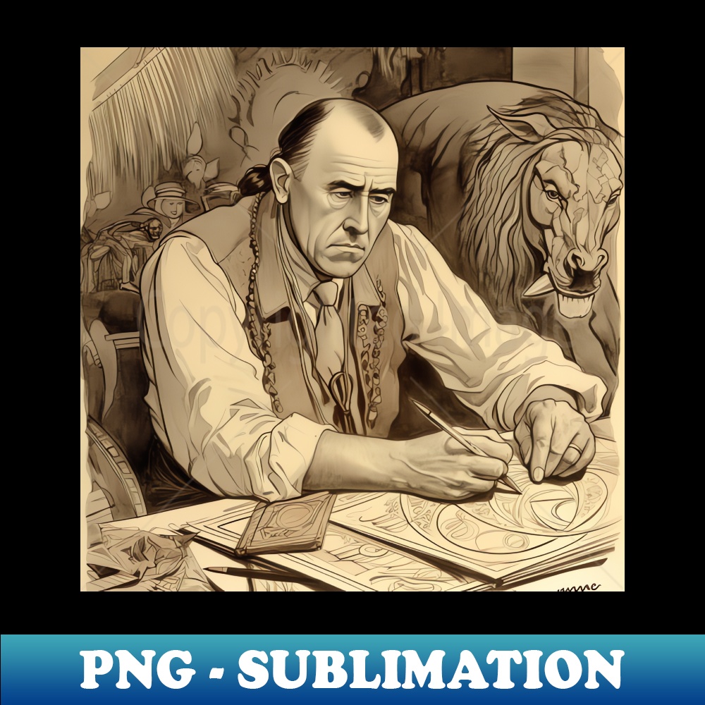 Edgar Rice Burroughs - Professional Sublimation Digital Down | Inspire ...