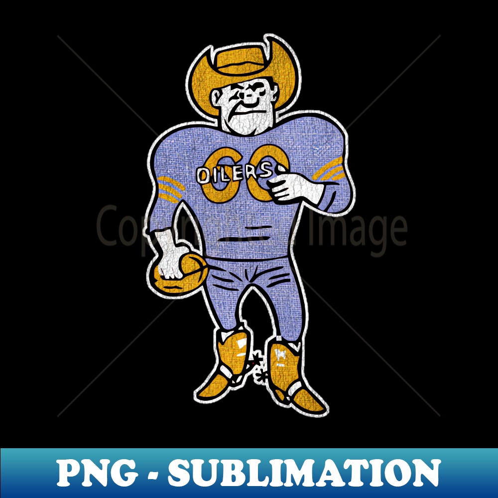 Defunct Houston Oilers Football Team - Instant PNG Sublimati | Inspire ...