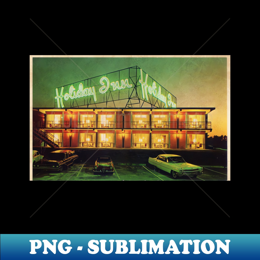 hotel motel holiday inn vintage - Stylish Sublimation Digita | Inspire ...