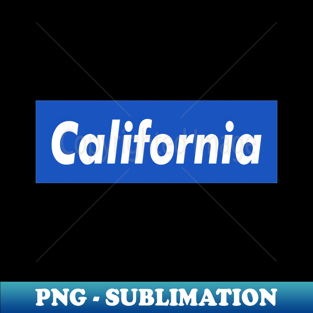 California Box Logo - High-Resolution PNG Sublimation File - | Inspire ...