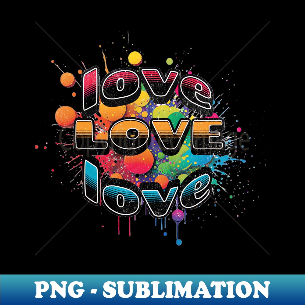 triple love - Artistic Sublimation Digital File - Stunning S - Inspire ...