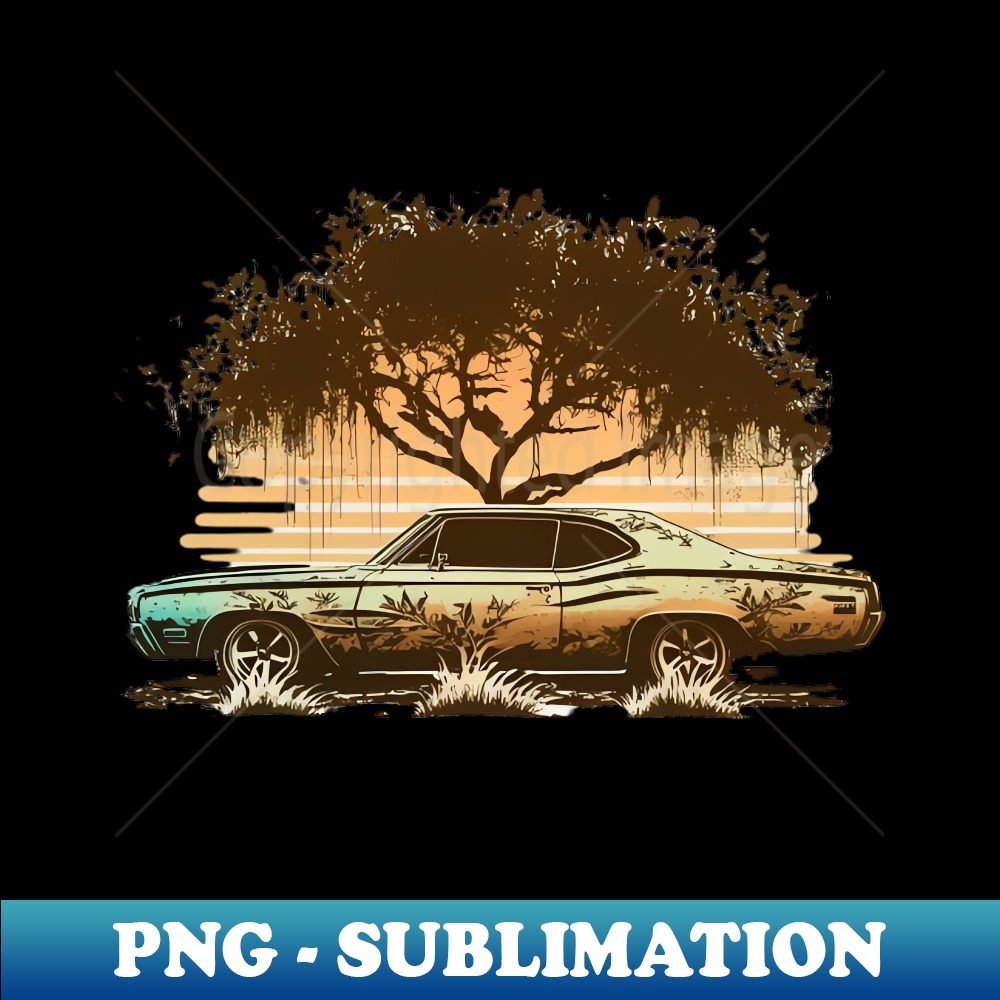 70s Muscle Car Iron-on Design - Exclusive Sublimation Digita | Inspire ...