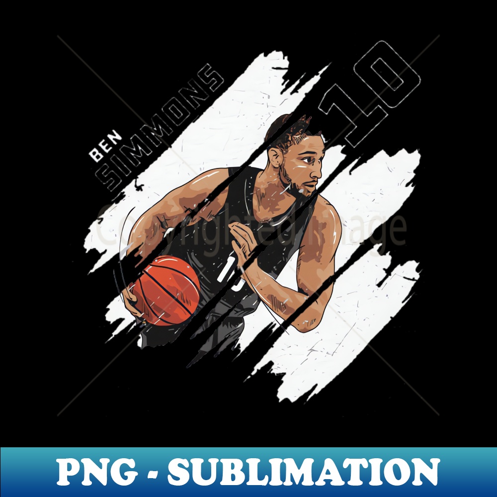 Ben Simmons Brooklyn Stripes - PNG Transparent Digital Downl | Inspire ...