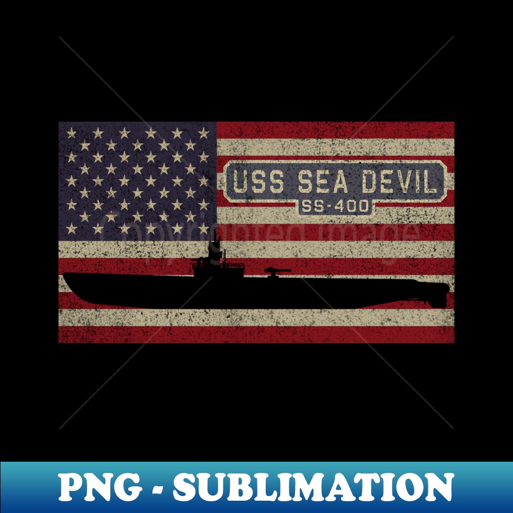 Sea Devil SS-400 WW2 Balao class submarine Vintage USA Amer | Inspire ...