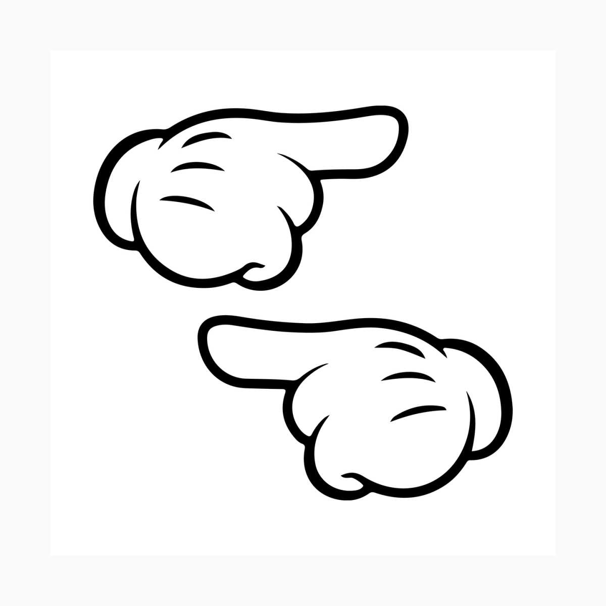 Mickey Hands Svg Free Disney Svg Mickey Svg Instant Downl Inspire Uplift