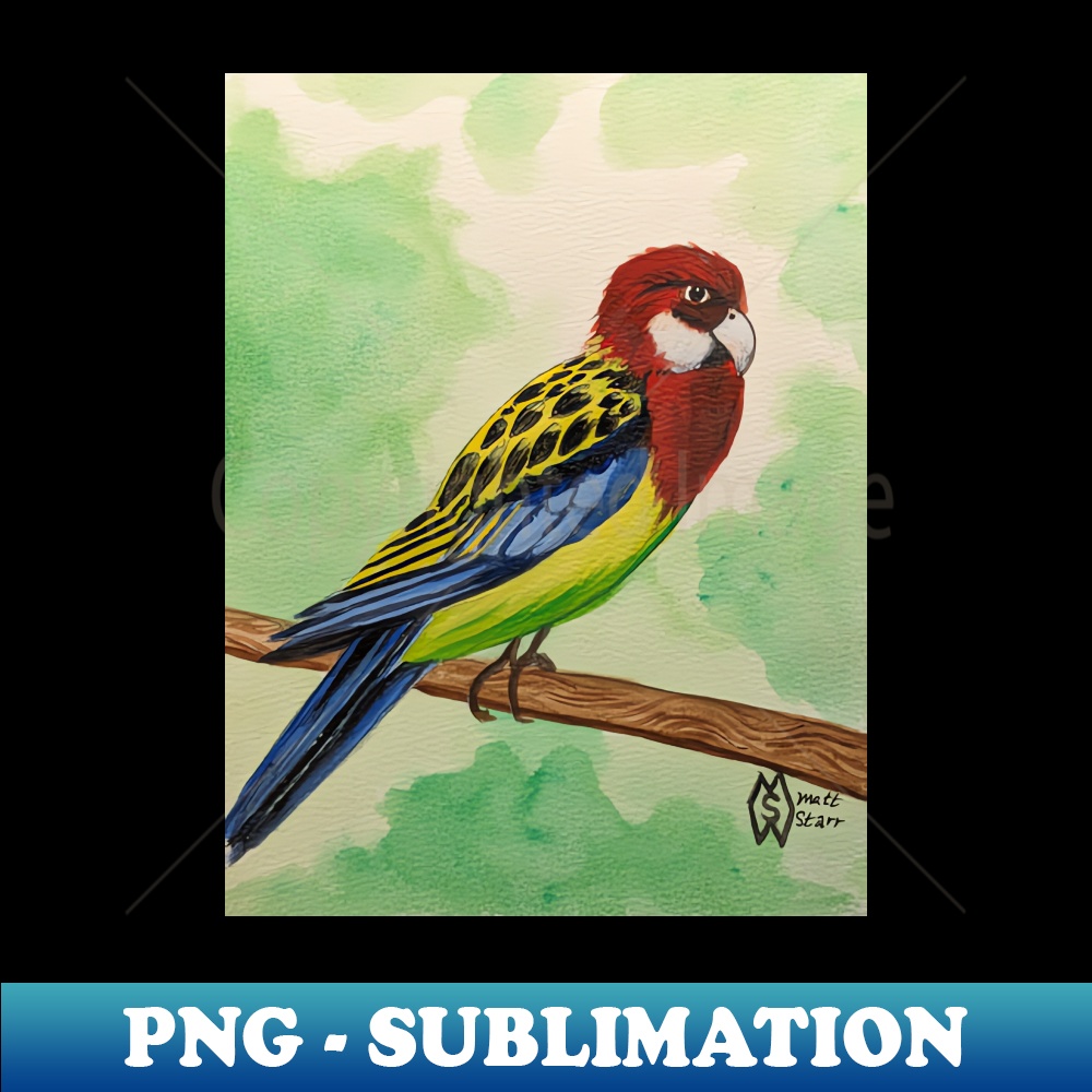 Eastern rosella in the bushland - Stylish Sublimation Digita | Inspire ...