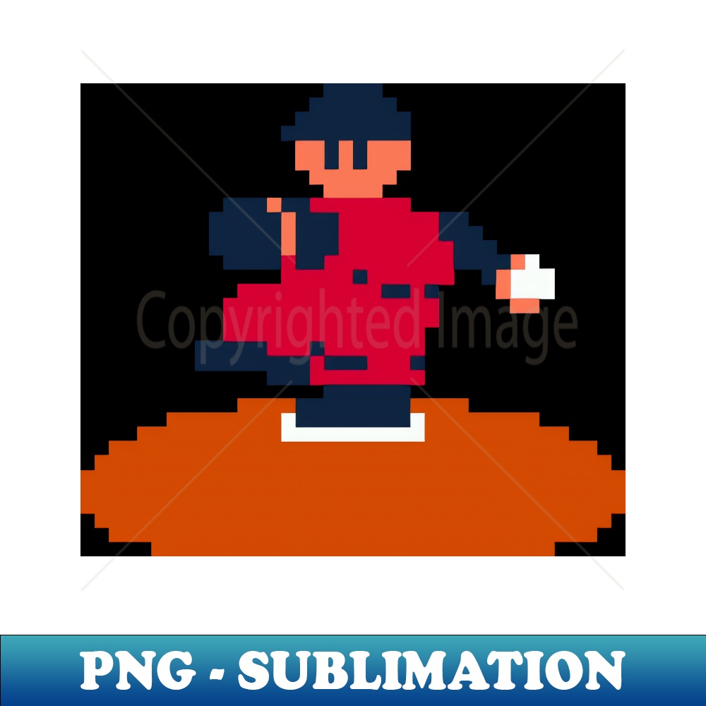 RBI Baseball Pitcher - Cleveland - Instant PNG Sublimation D - Inspire ...