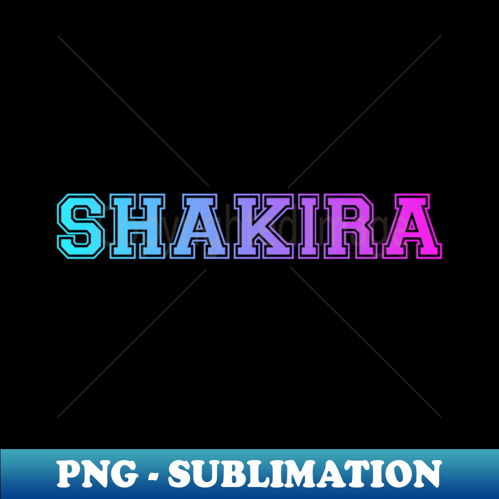Shakira - PNG Sublimation Digital Download - Bold & Eye-catc | Inspire ...