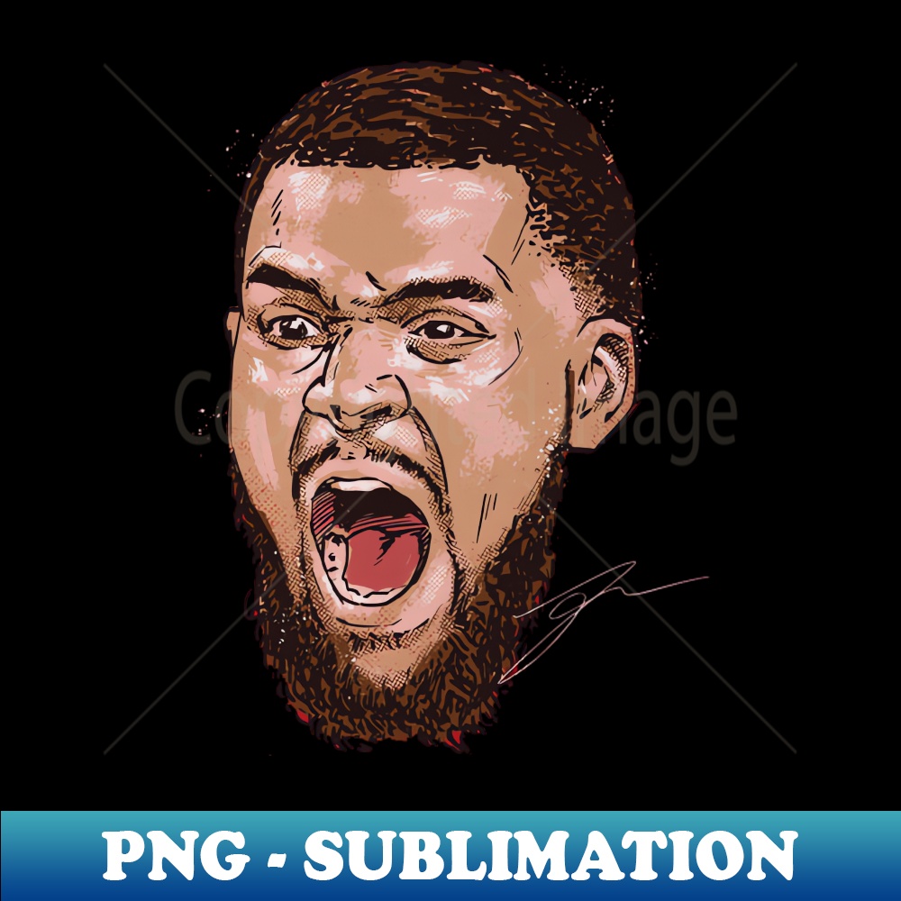 Fred VanVleet Houston Scream - Professional Sublimation Digi - Inspire ...