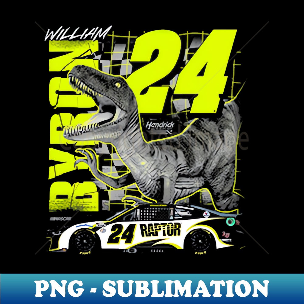 William Byron 24 Raptor Dinosaur - PNG Transparent Digital D | Inspire ...