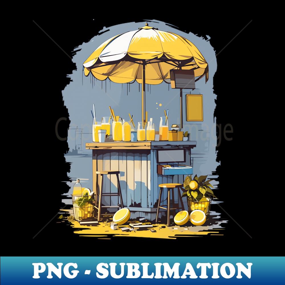 Italian lemonade stand - Instant PNG Sublimation Download - - Inspire ...