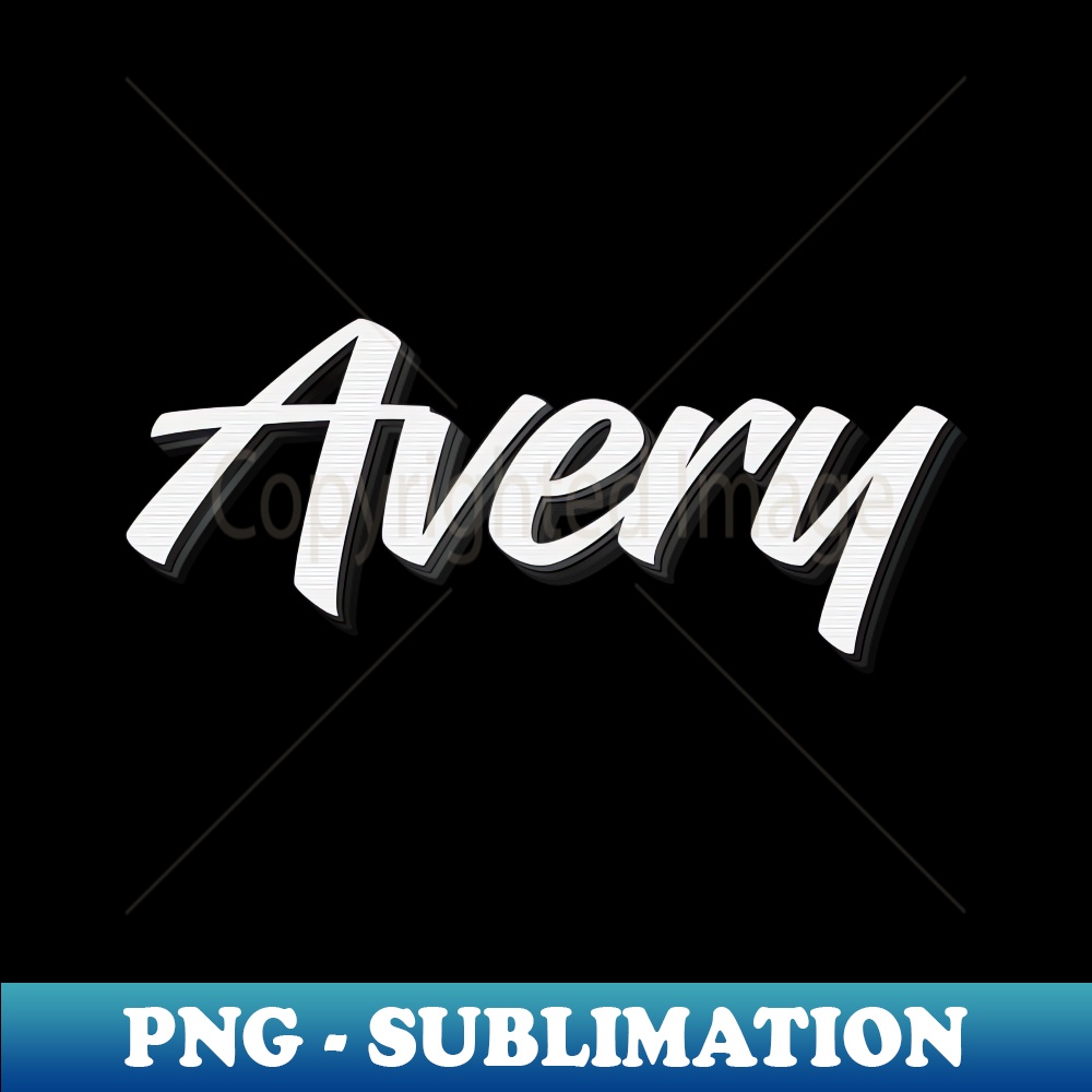Avery My Name Is Avery - Vintage Sublimation PNG Download - | Inspire ...