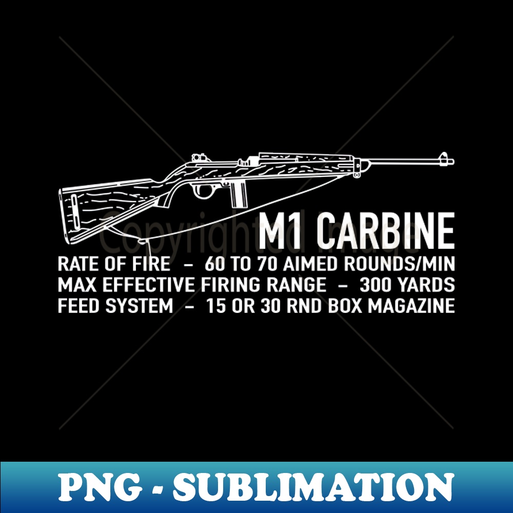 M1 Carbine US Carbine Caliber 30 M1 AKA M1 carbine WW2 Infog - Inspire Uplift