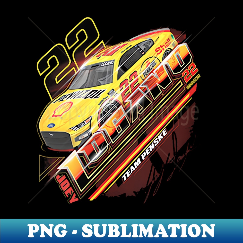 Joey Logano 22 Shell Pennzoil - Instant Sublimation Digital - Inspire ...