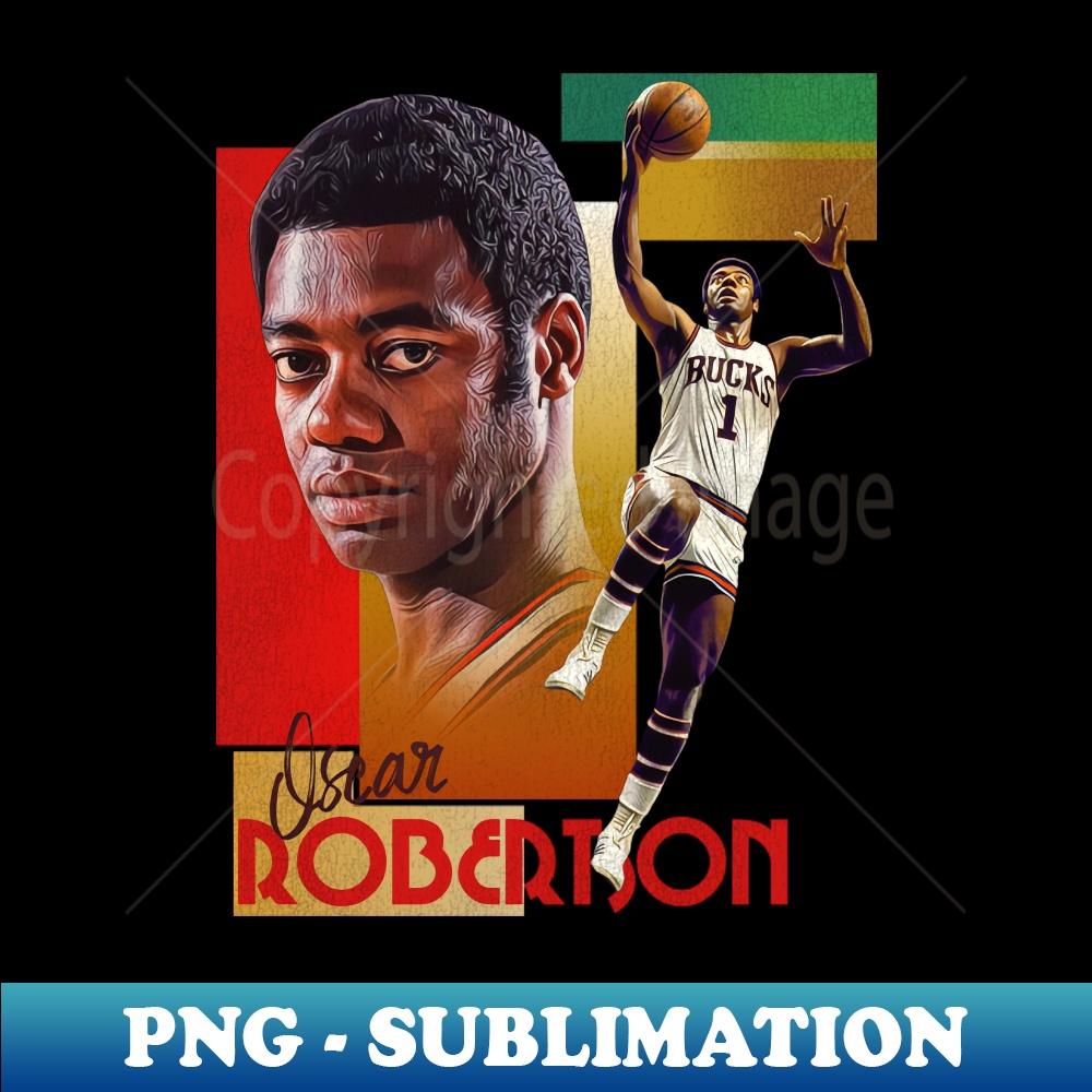Retro Oscar Robertson Basketball Card - Modern Sublimation P | Inspire ...