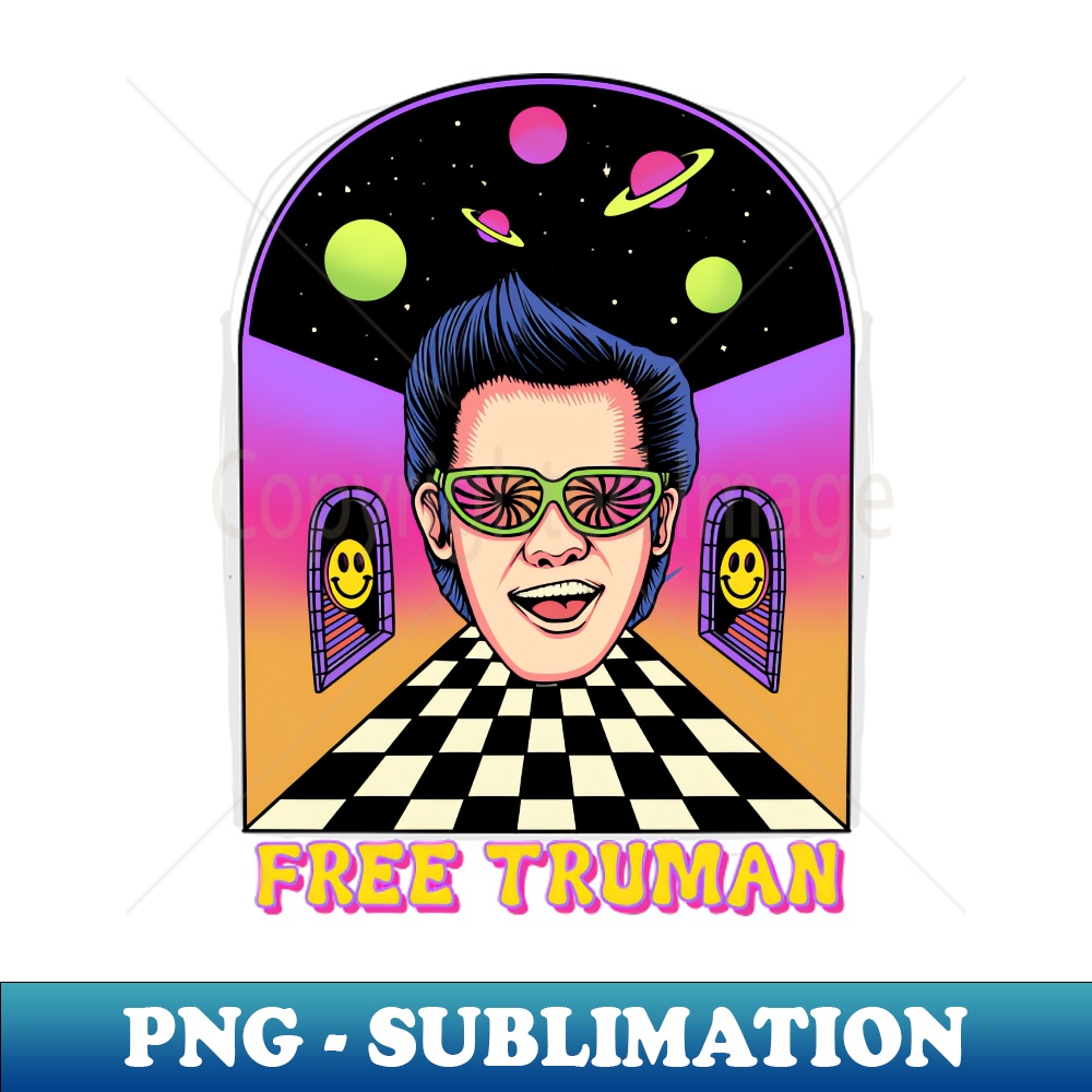 Free Truman In Space Galaxy - PNG Transparent Sublimation Fi - Inspire ...