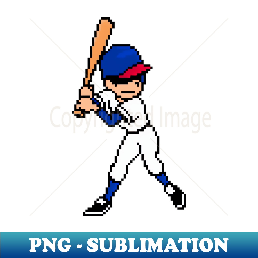 8-Bit Batter - Atlanta Throwbacks - Unique Sublimation PNG D | Inspire ...