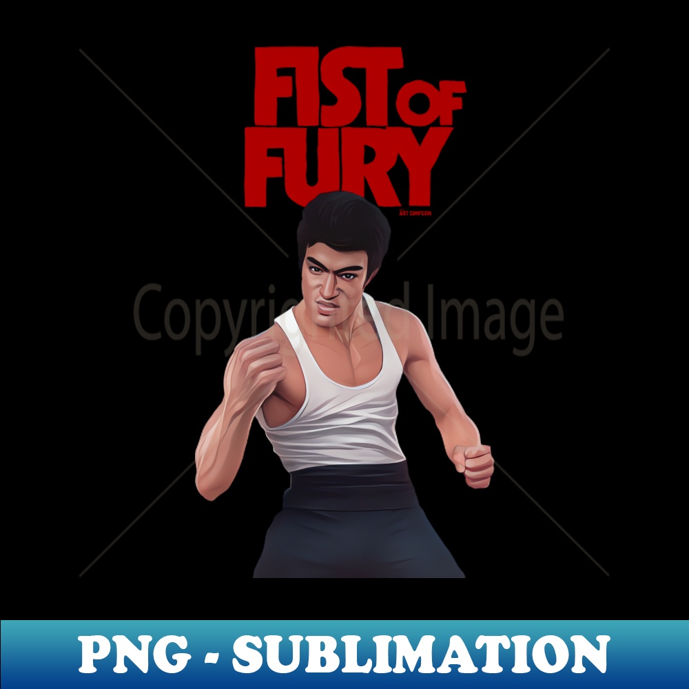 Bruce Lee - Fist of Fury - Modern Sublimation PNG File - Def | Inspire ...