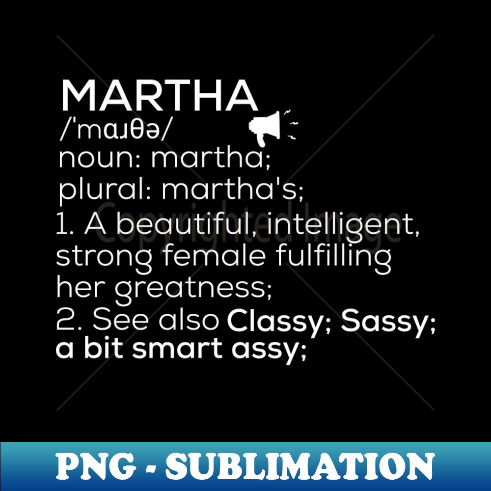Martha Name Definition Martha Female Name - PNG Transparent - Inspire ...