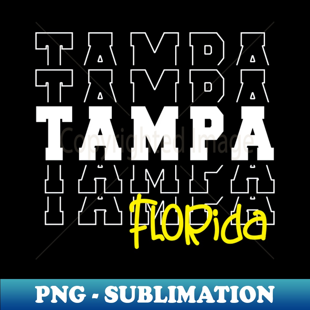 Tampa city Florida Tampa FL - PNG Transparent Sublimation De - Inspire ...