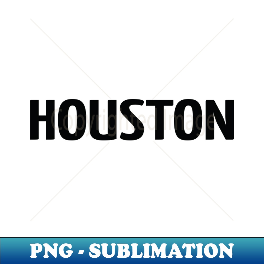 Houston City in Texas - High-Resolution PNG Sublimation File | Inspire ...