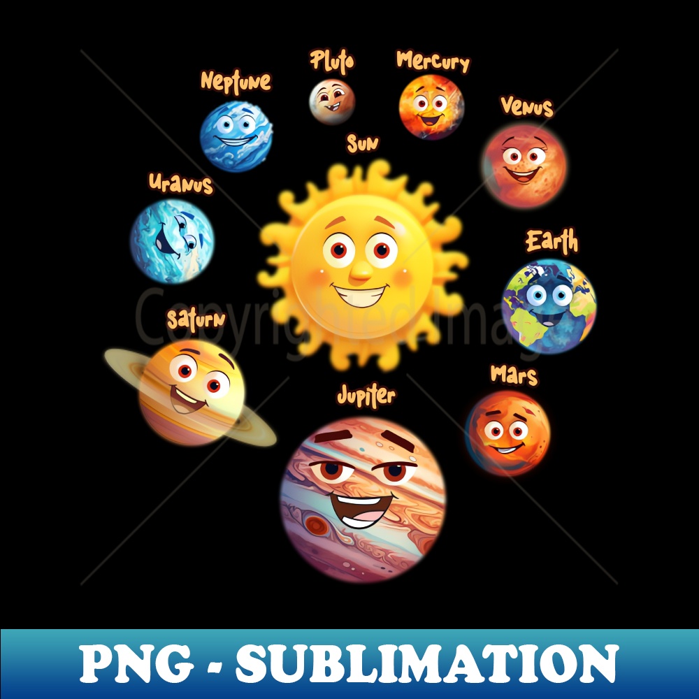 Planetary Adventure- Planets of the Solar System - PNG Subli - Inspire ...