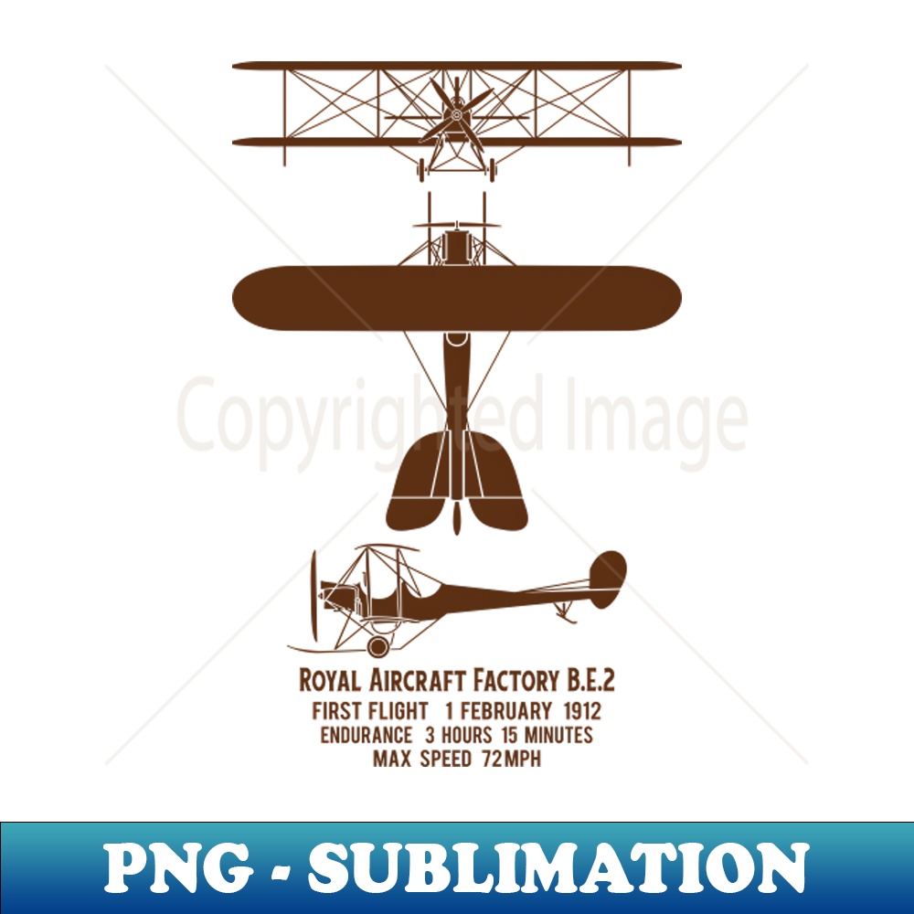 Royal Aircraft Factory BE2 Plane Information Diagram - Exclu - Inspire ...