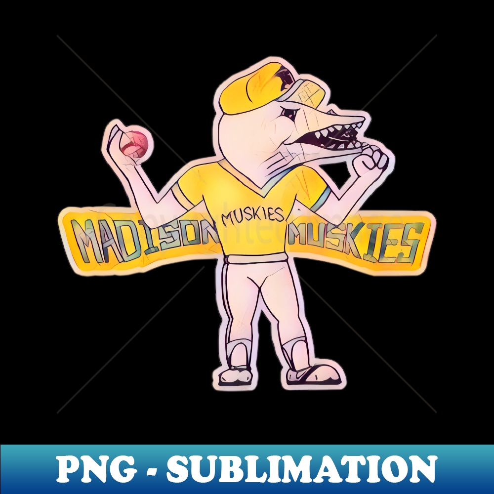 Madison Muskies Baseball - Artistic Sublimation Digital File | Inspire ...